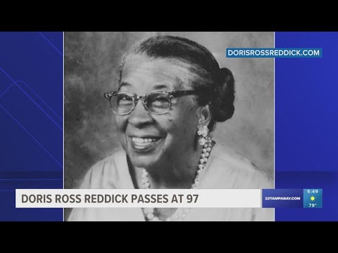 Doris Ross Reddick, first Black woman to serve on and chair Hillsborou ...